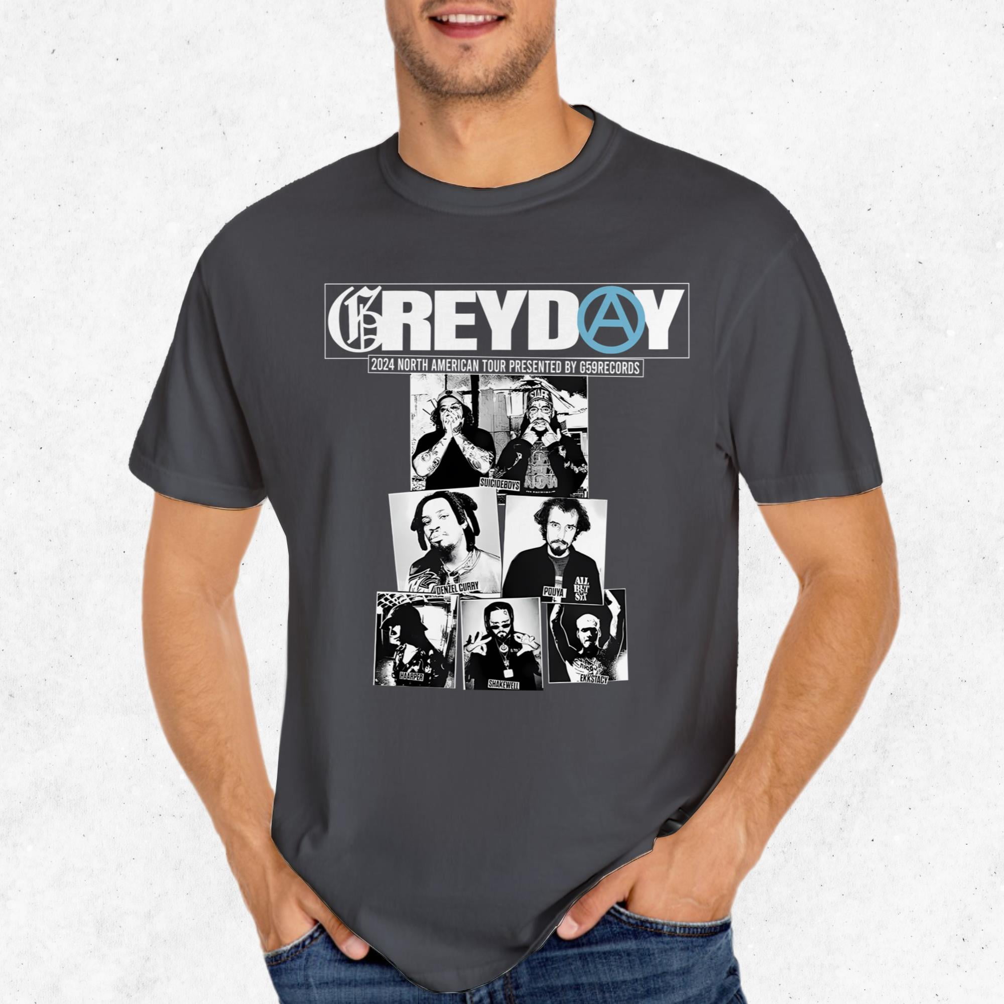 Grey Day 2024 North American Tour T-Shirt - Iconic and Stylish Unisex ...
