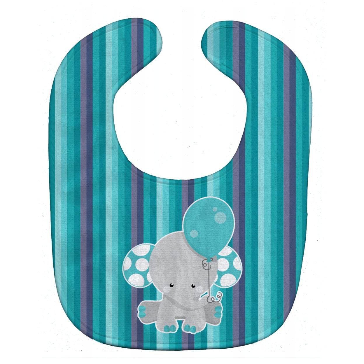Grey Elephant with Balloon Baby Bib - Walmart.com