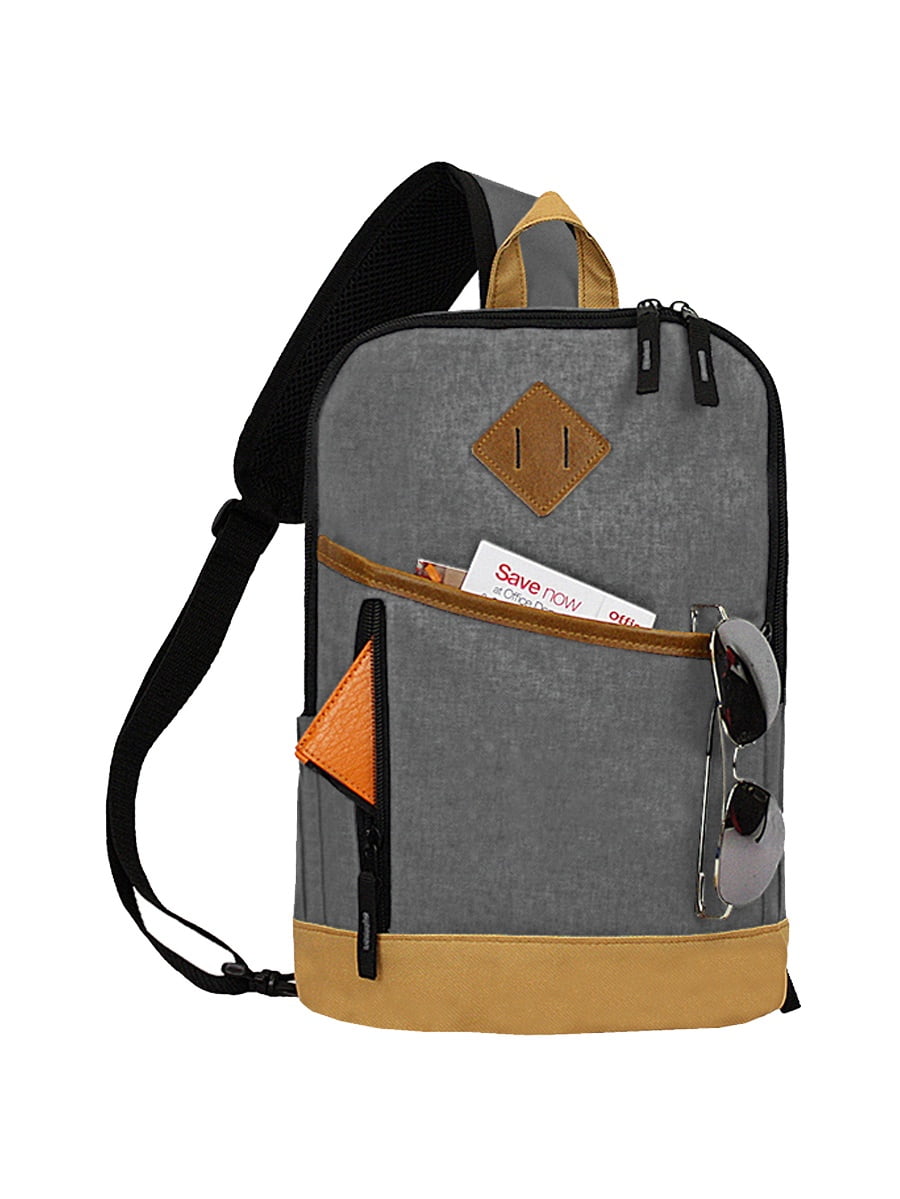Grey Epic Tablet Sling Bag Backpack - Walmart.com