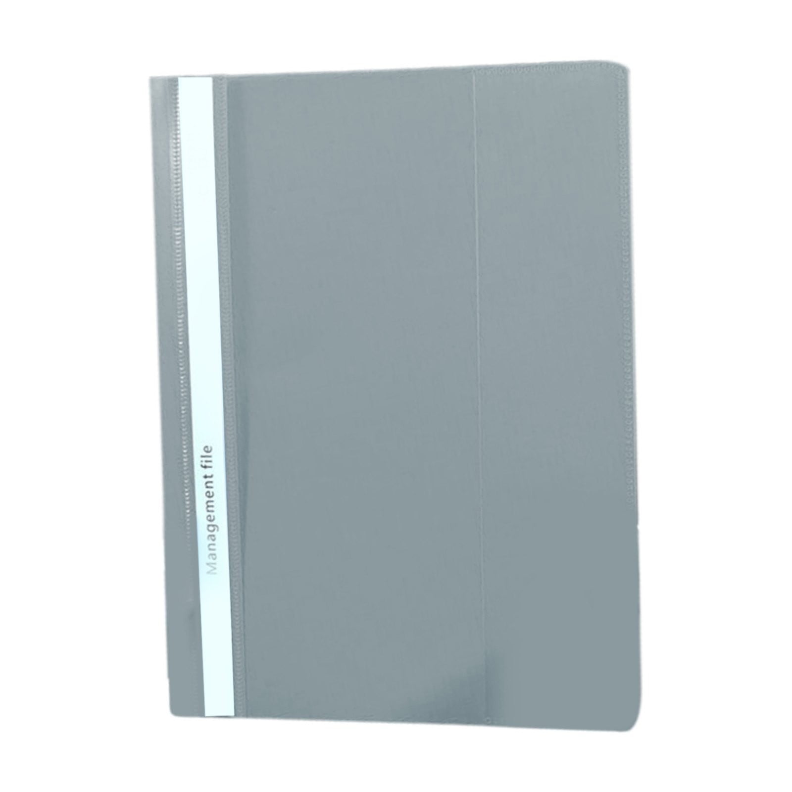 Grey File Folder A4 Polypropylene with Transparent Front Cover ...