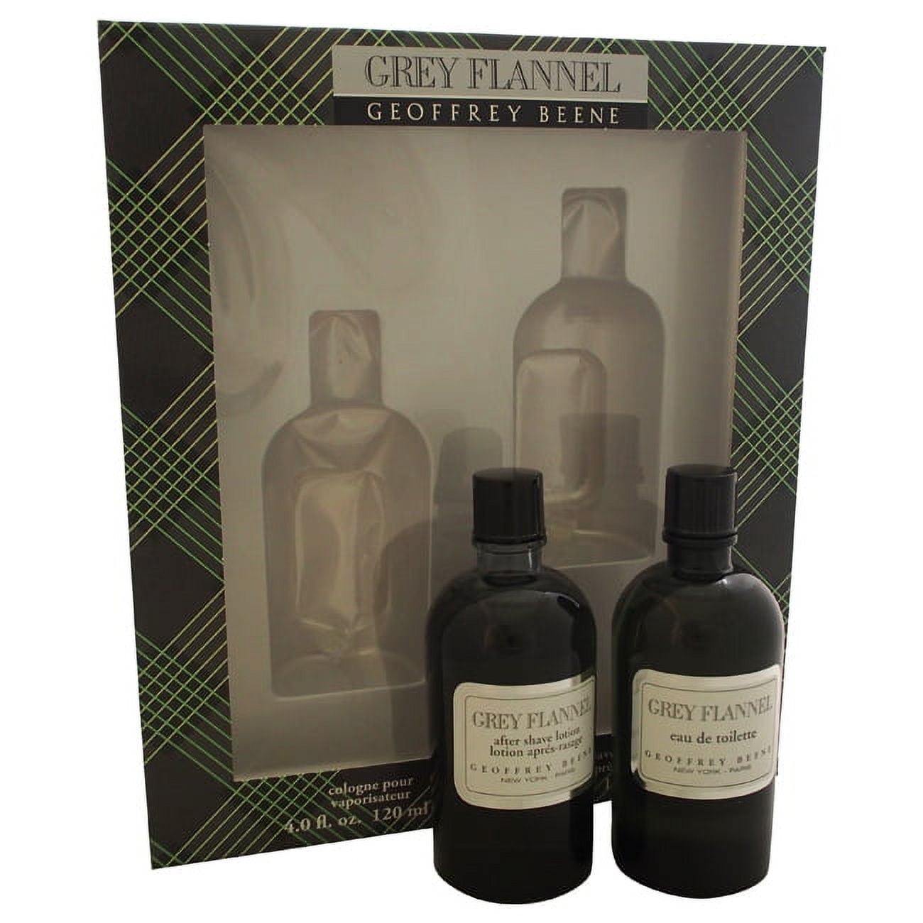 Grey Flannel by Geoffrey Beene for Men - 2 Pc Gift Set 4oz EDT Splash ...