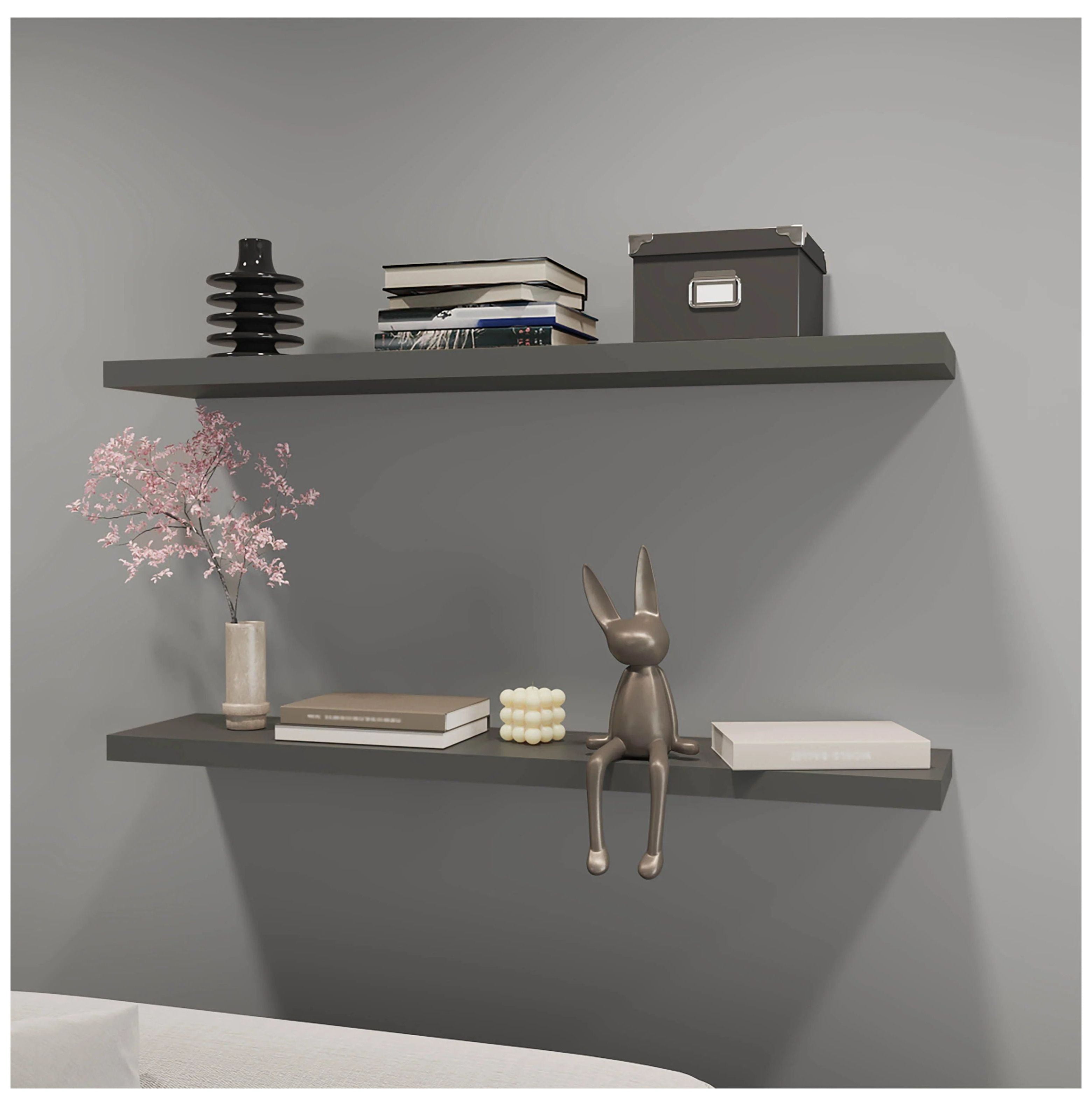 Grey Floating Shelf as Pic - Walmart.com