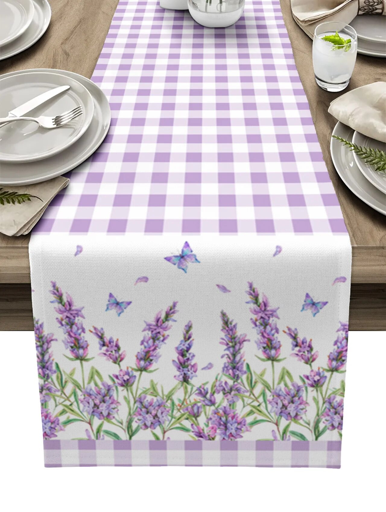 Grey Geometry Greece Table Runner ration Home r Dinner Table ration ...