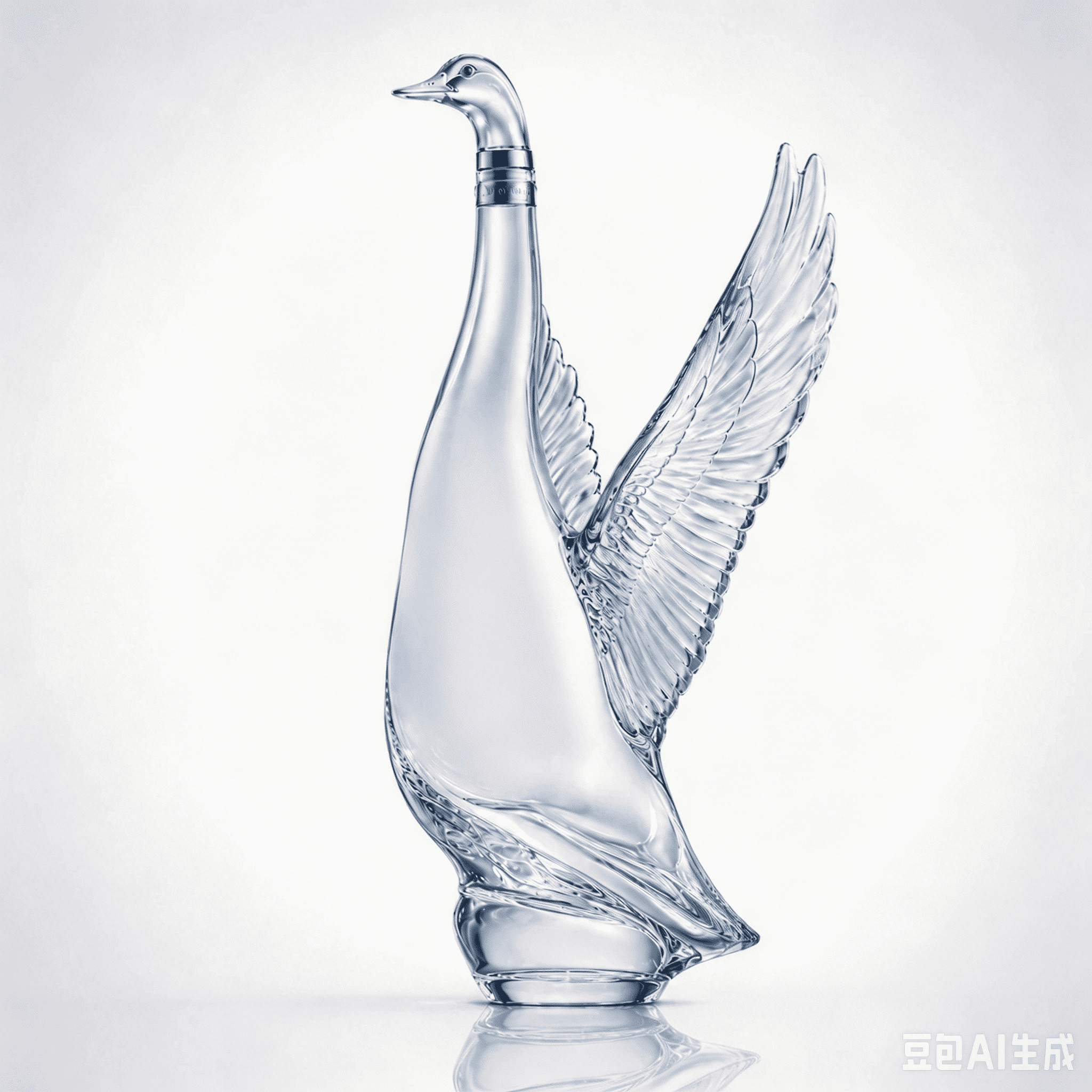 Grey Goose 30th Anniversary Snow Goose Shaped Vodka Bottle – Limited ...