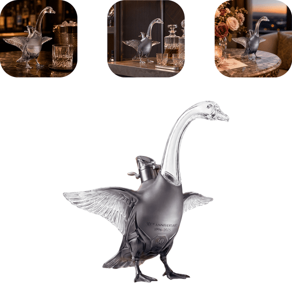 Grey Goose Glass Bottle, 2026 New 3D Sculpted Animal Whiskey Decanter ...