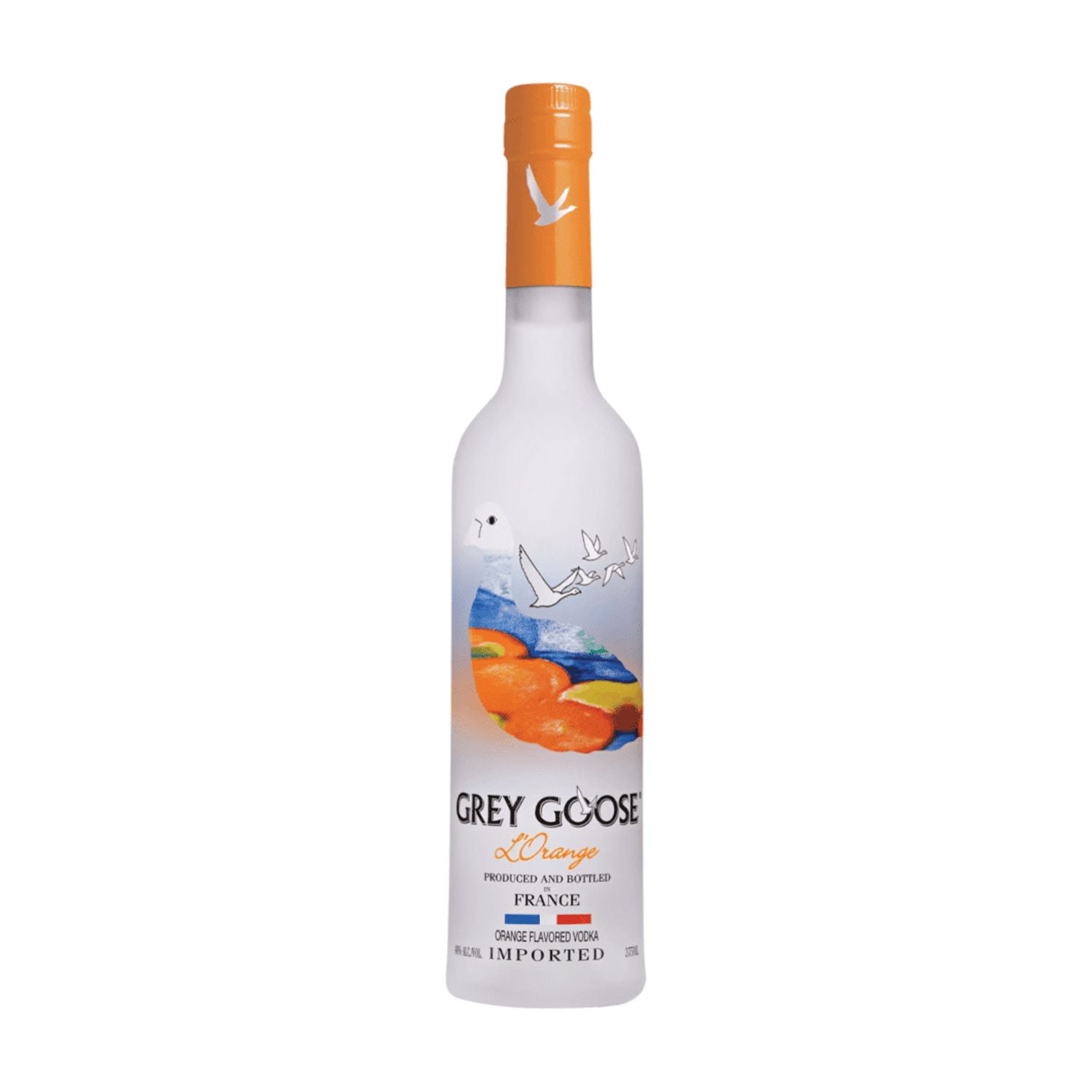 Grey Goose Orange Vodka, 375 ml 40% ABV - Walmart.com