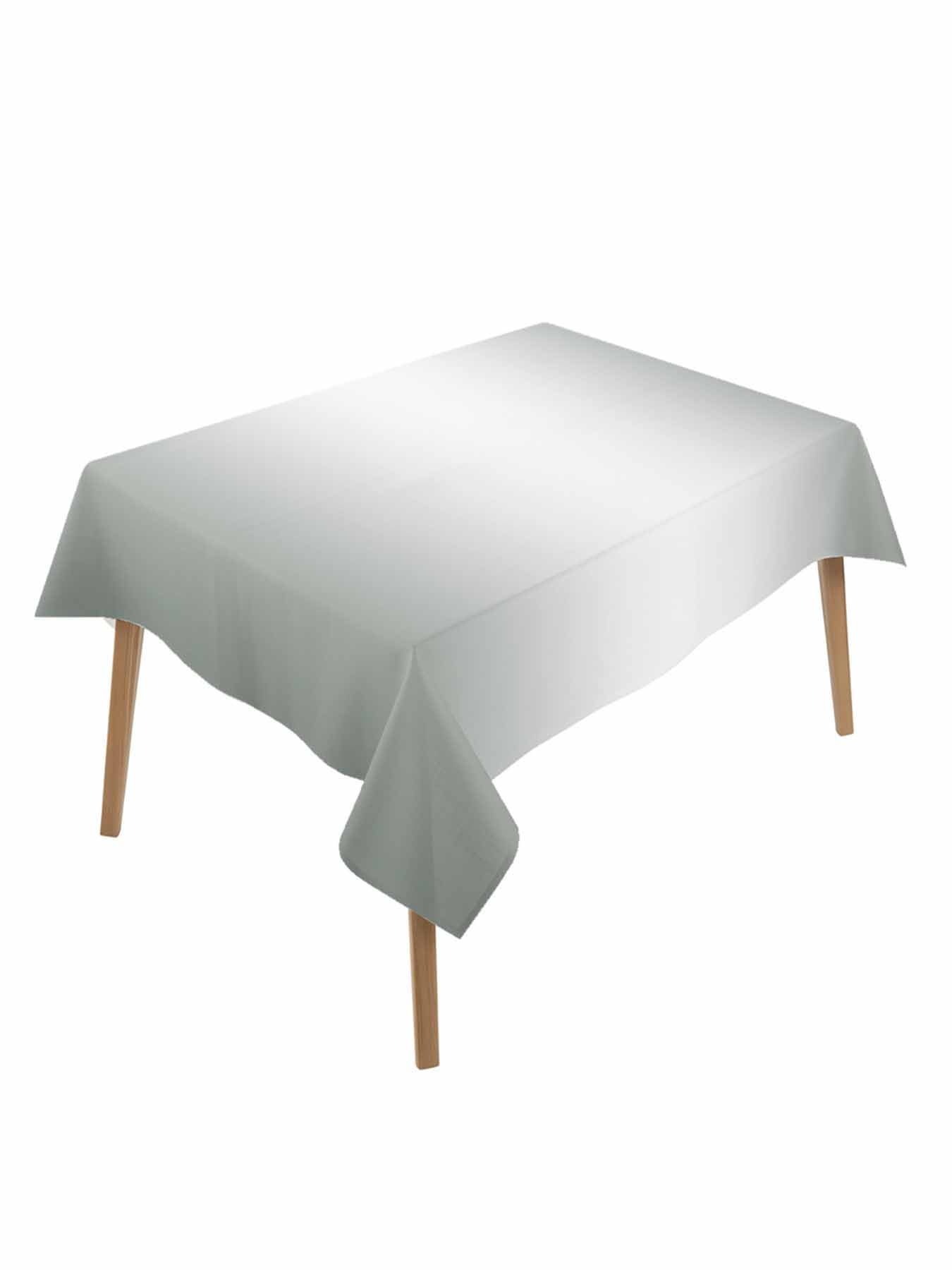 Grey Green Orange Ombre Table Cloth, Modern Gradient Abstract Art ...