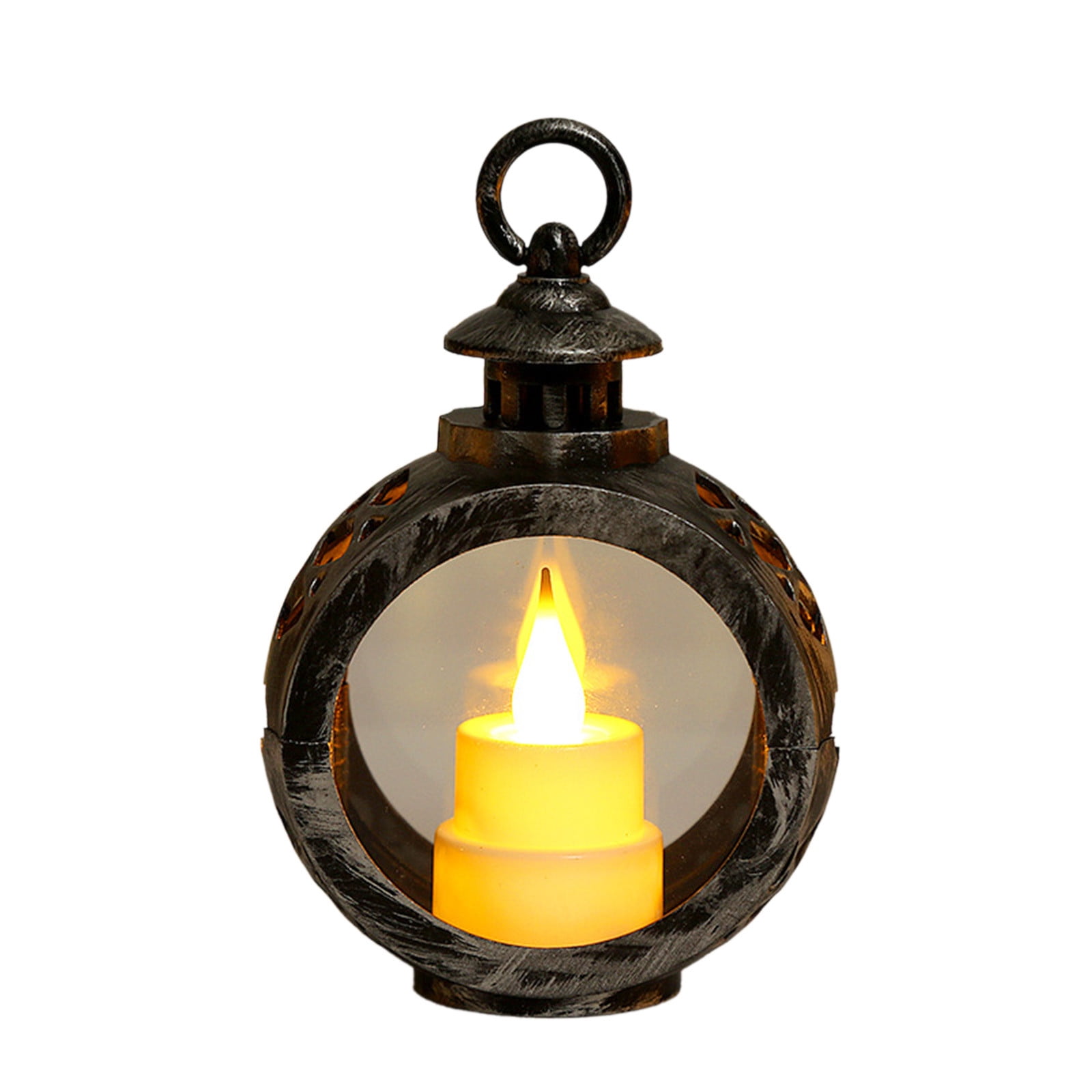 Grey Grey Electronic Flameless Flickering Candle Light 5.31X3.54 Inch ...