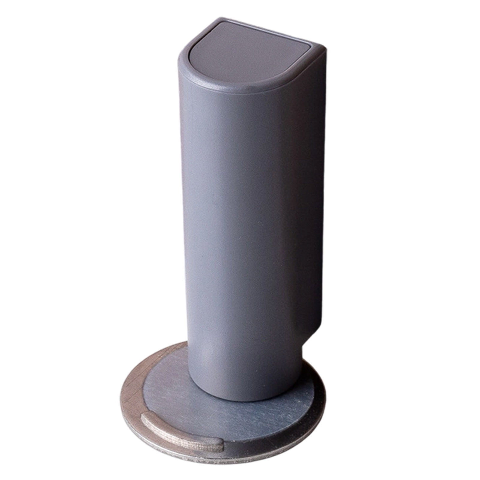 Grey Grey Magnetic Door Stopper No Drill Installation Ultra Thin Base ...
