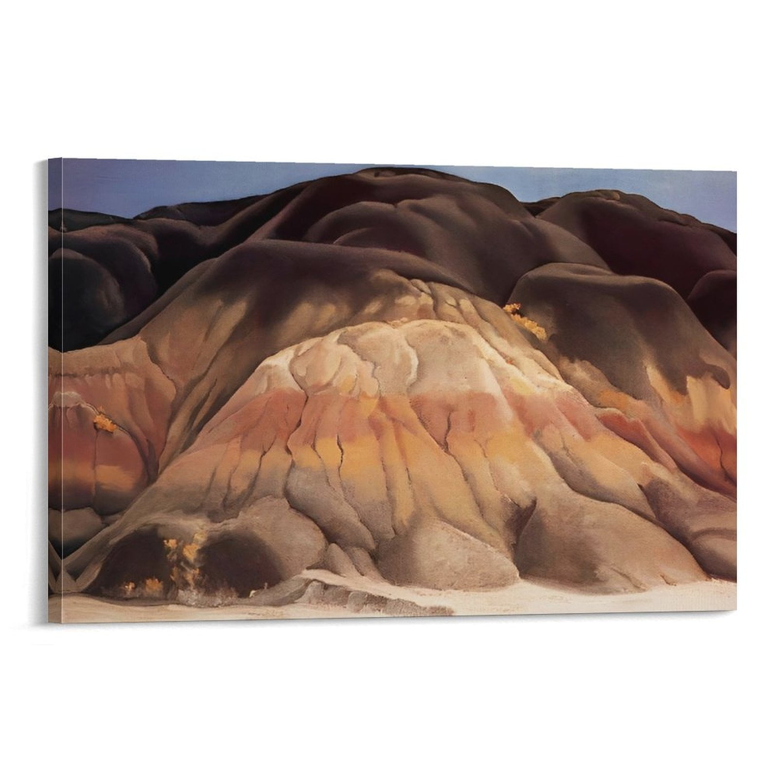 Grey Hills (1941) by Georgia OKeeffe Painting Poster Artworks Canvas ...