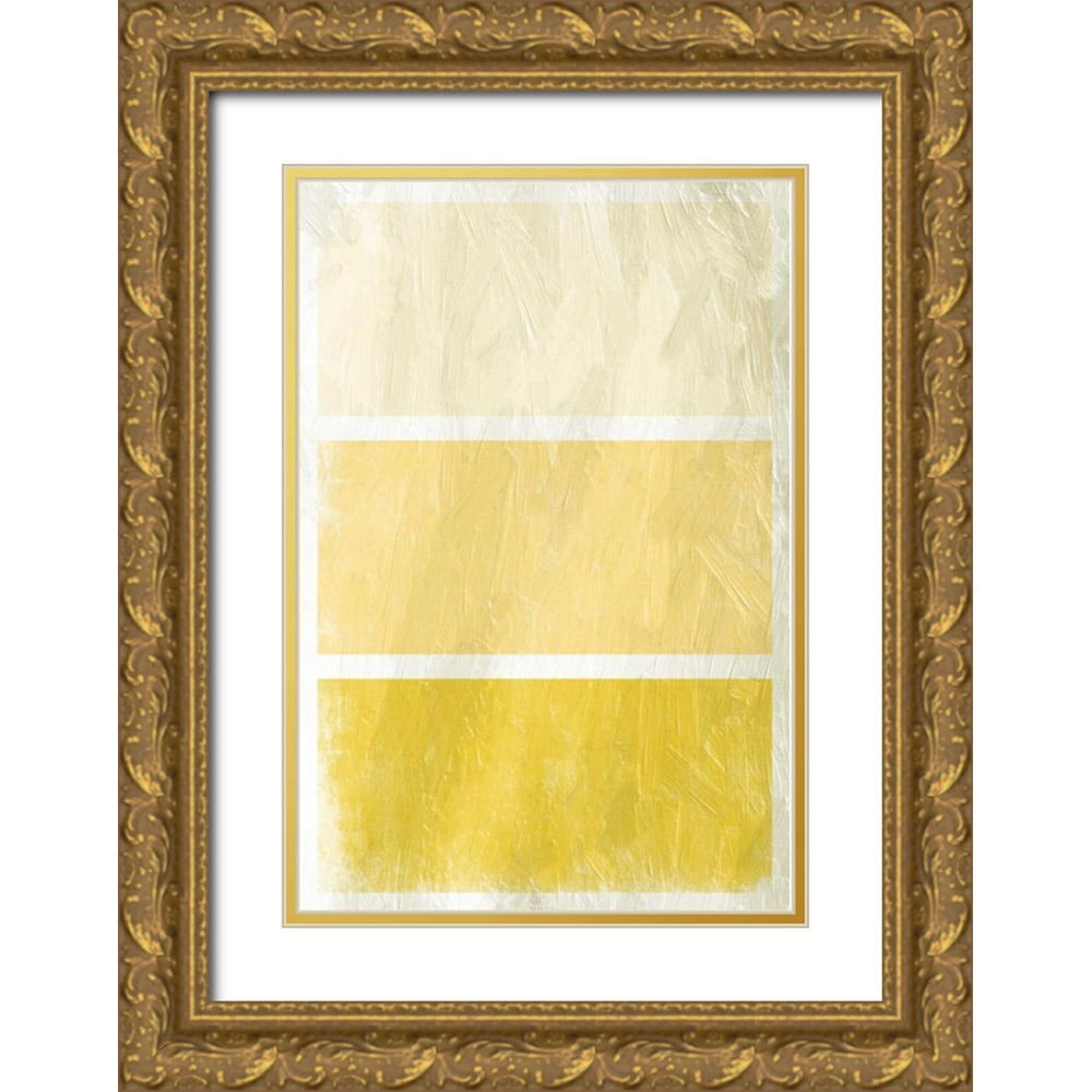 Grey, Jace 11x14 Gold Ornate Wood Framed with Double Matting Museum Art ...