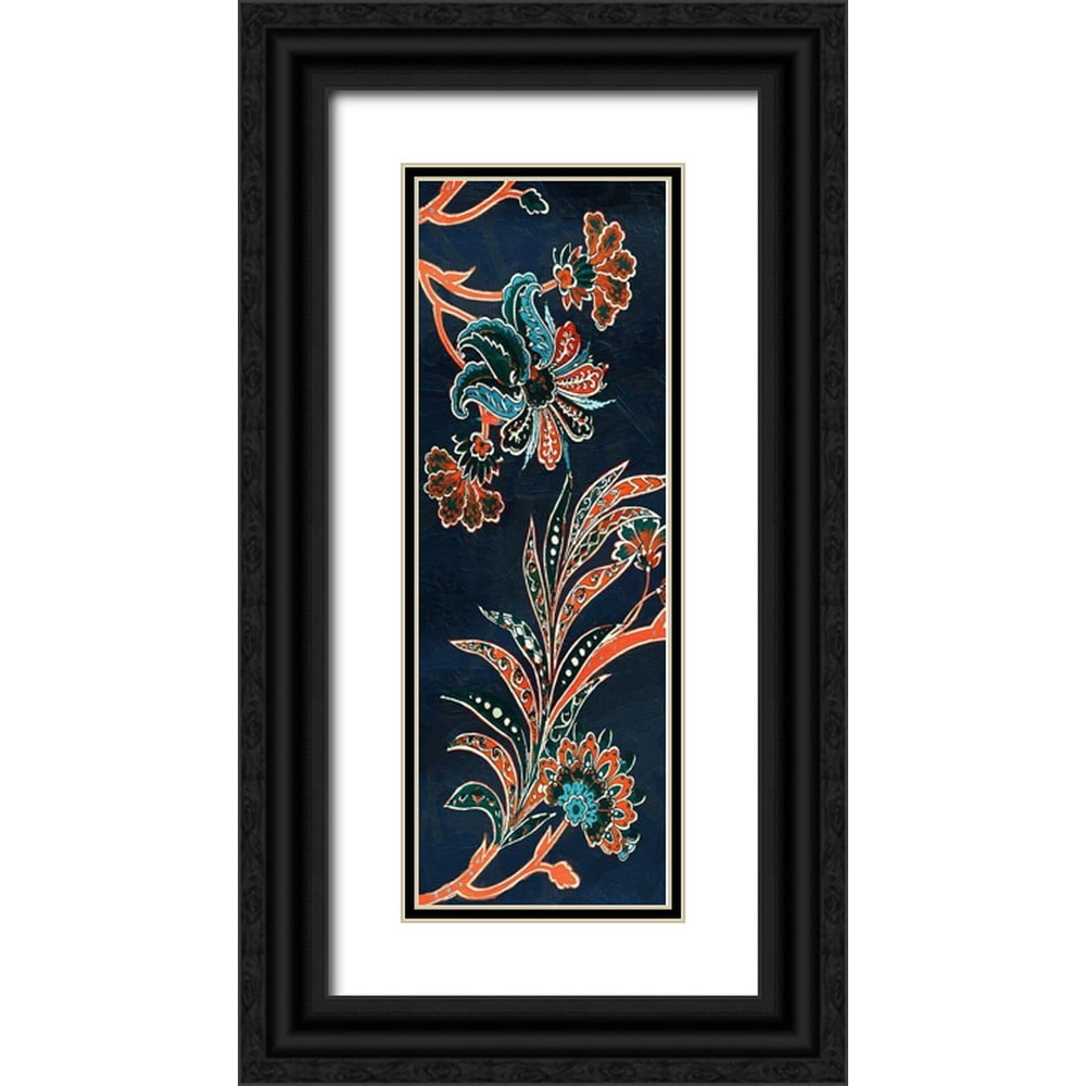 Grey, Jace 11x24 Black Ornate Wood Framed with Double Matting Museum Art Print Titled - Vic ...