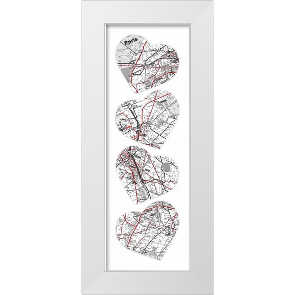 Grey, Jace 11x24 White Modern Wood Framed Museum Art Print Titled - MAP ...
