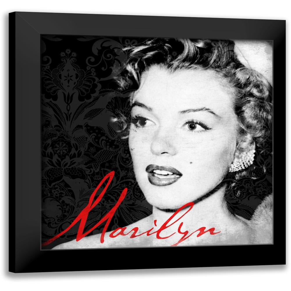 Grey, Jace 12x12 Black Modern Framed Museum Art Print Titled - Marilyn ...
