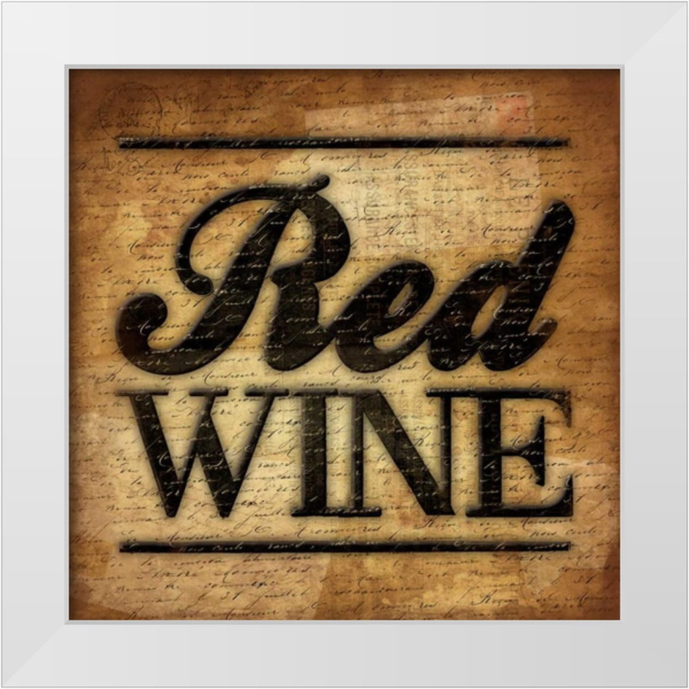 Grey, Jace 12x12 White Modern Wood Framed Museum Art Print Titled - Red ...