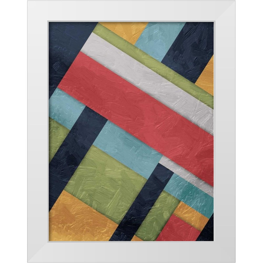 Grey, Jace 12x14 White Modern Wood Framed Museum Art Print Titled ...