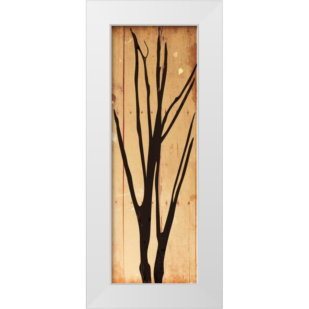 Grey, Jace 13x32 White Modern Wood Framed Museum Art Print Titled ...