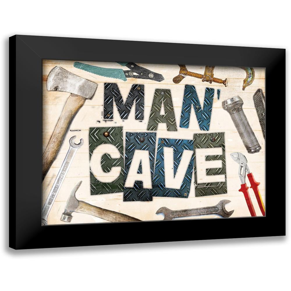 Grey, Jace 14x12 Black Modern Framed Museum Art Print Titled - Man Cave ...