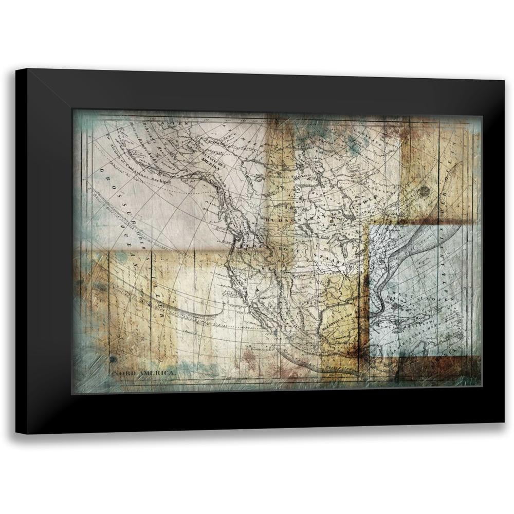 Grey, Jace 14x12 Black Modern Framed Museum Art Print Titled - Rustic ...