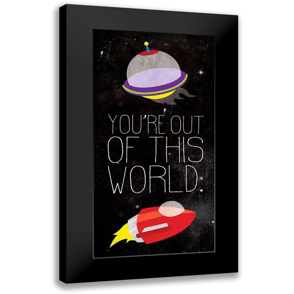 Grey, Jace 14x24 Black Modern Framed Museum Art Print Titled - Out Of ...