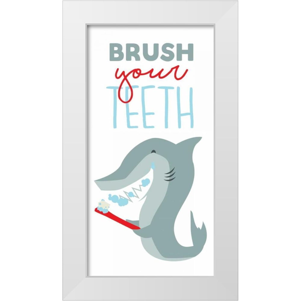 Grey, Jace 14x24 White Modern Wood Framed Museum Art Print Titled ...