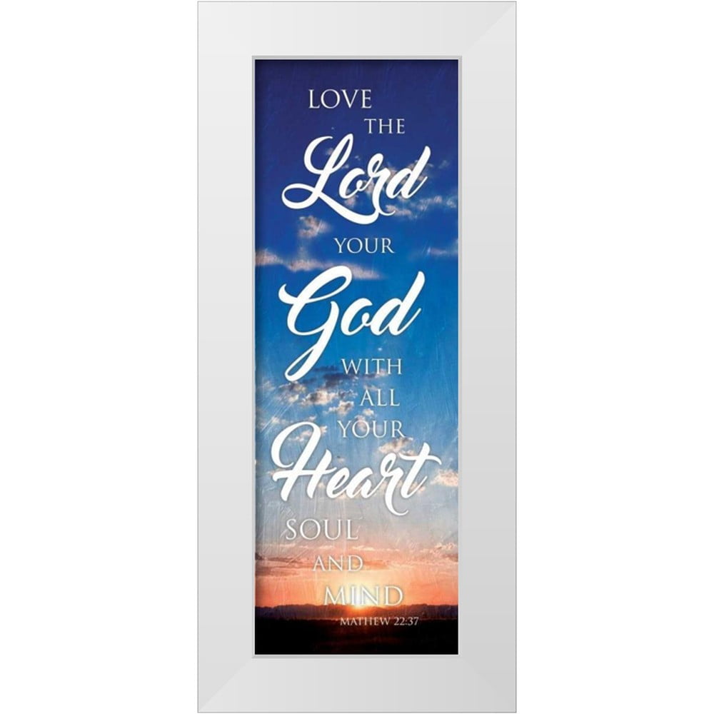 Grey, Jace 14x32 White Modern Wood Framed Museum Art Print Titled - All ...