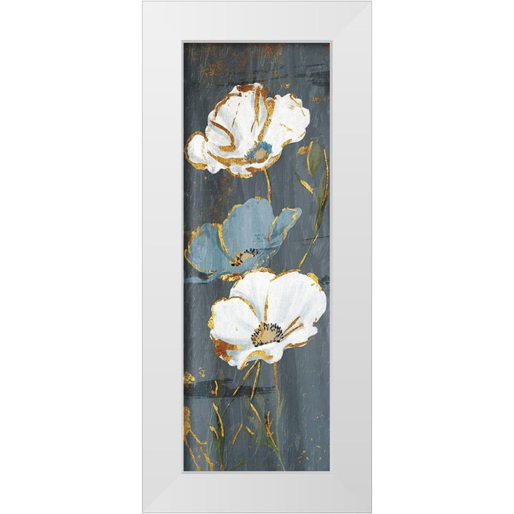 Grey, Jace 14x32 White Modern Wood Framed Museum Art Print Titled ...