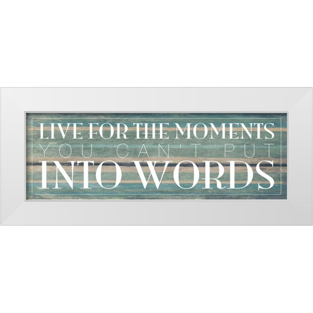 Grey, Jace 14x7 White Modern Wood Framed Museum Art Print Titled ...