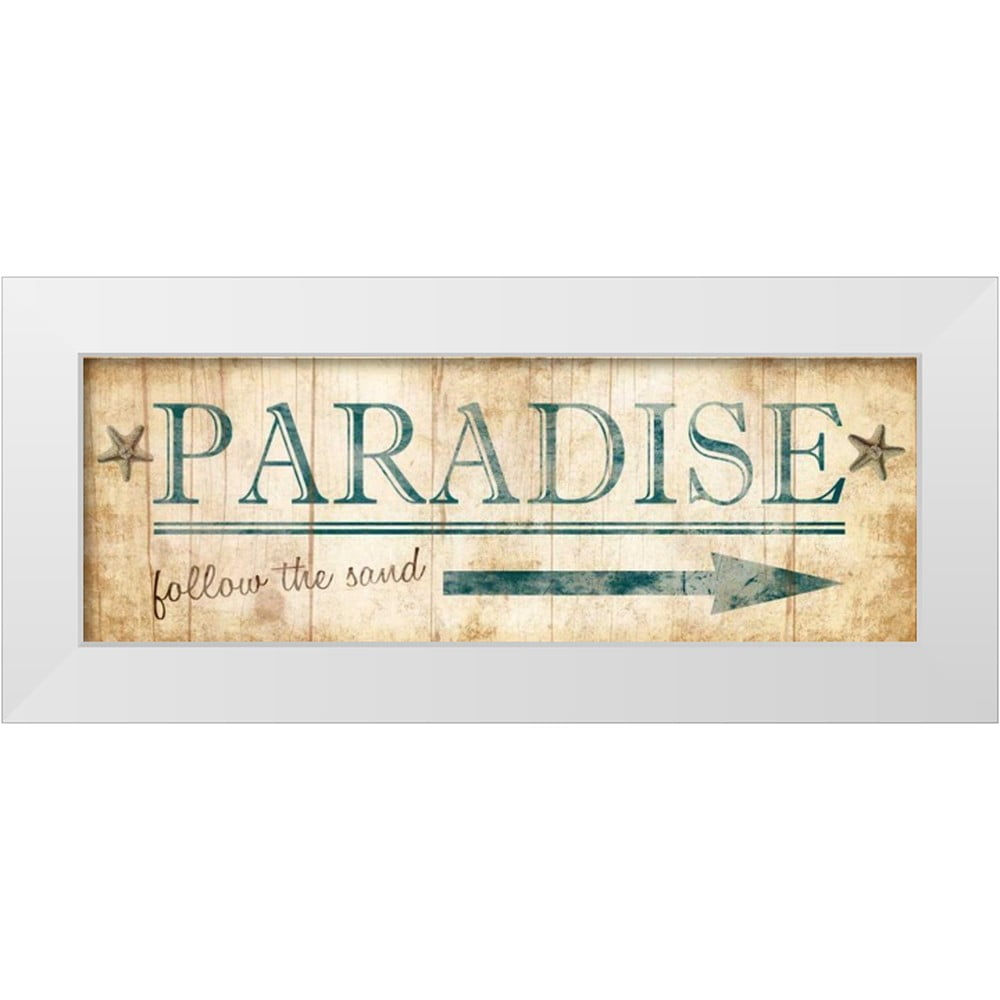 Grey, Jace 14x7 White Modern Wood Framed Museum Art Print Titled ...