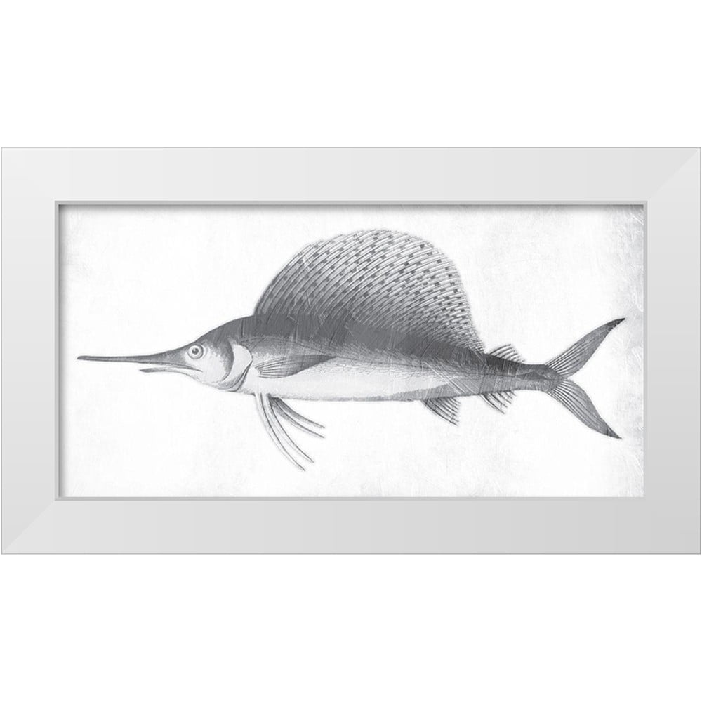 Grey, Jace 14x9 White Modern Wood Framed Museum Art Print Titled - Grey ...