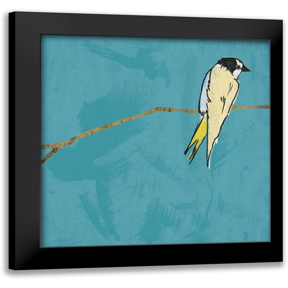 Grey, Jace 15x15 Black Modern Framed Museum Art Print Titled - Birds on ...