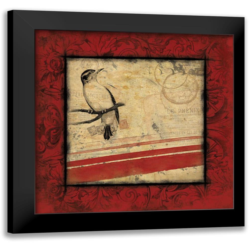 Grey, Jace 15x15 Black Modern Framed Museum Art Print Titled - Le Bird ...