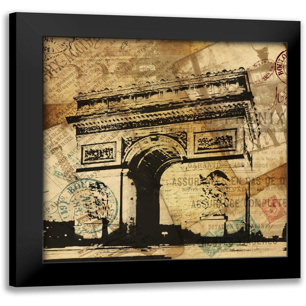 Grey, Jace 15x15 Black Modern Framed Museum Art Print Titled - London 2 ...