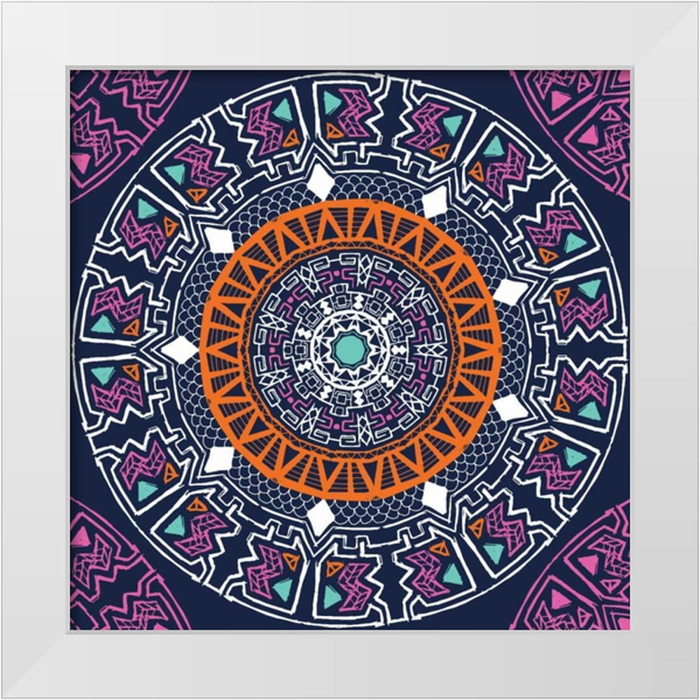 Grey, Jace 15x15 White Modern Wood Framed Museum Art Print Titled - Geo ...