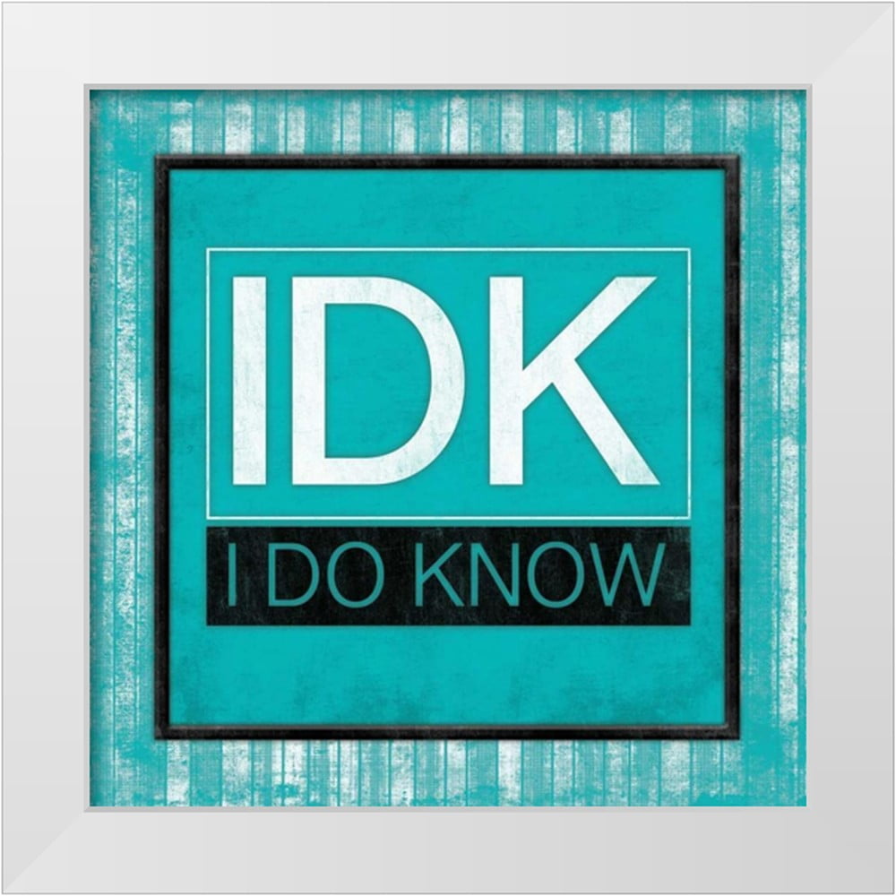 Grey, Jace 15x15 White Modern Wood Framed Museum Art Print Titled - IDK ...