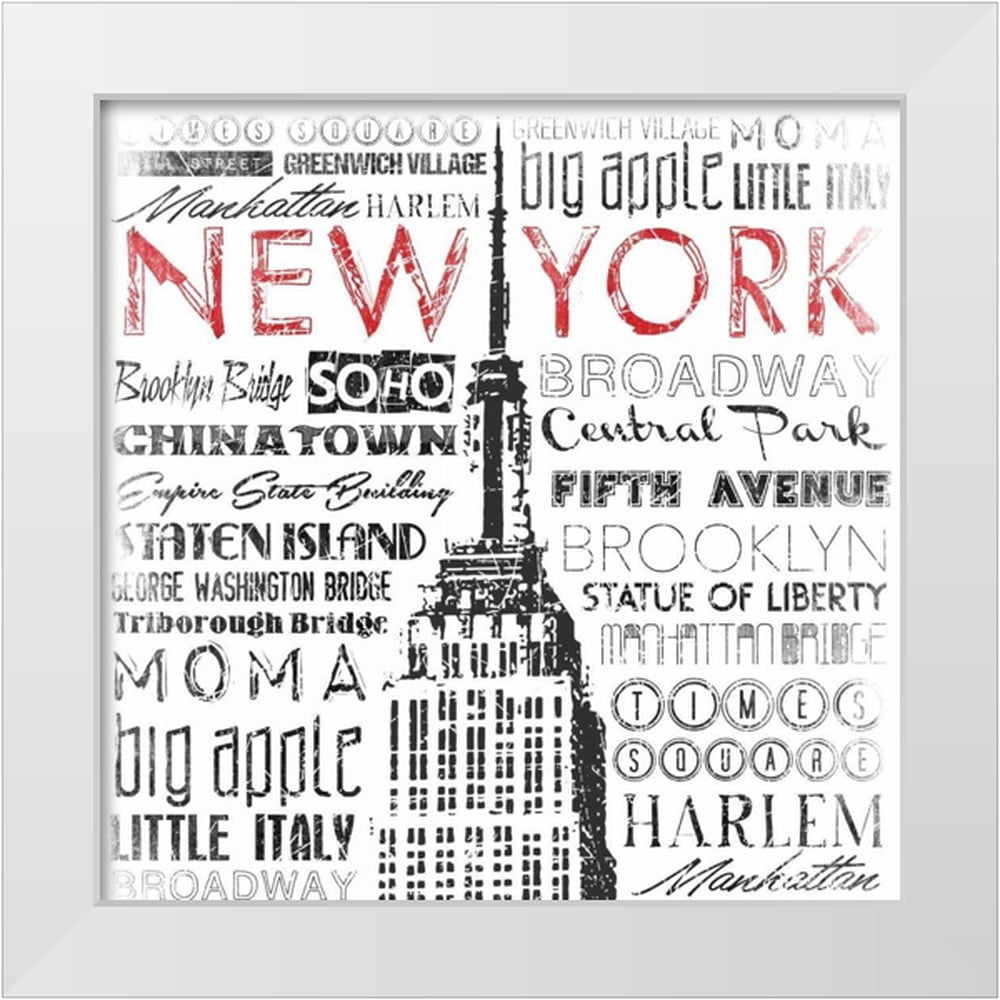 Grey, Jace 15x15 White Modern Wood Framed Museum Art Print Titled - New ...