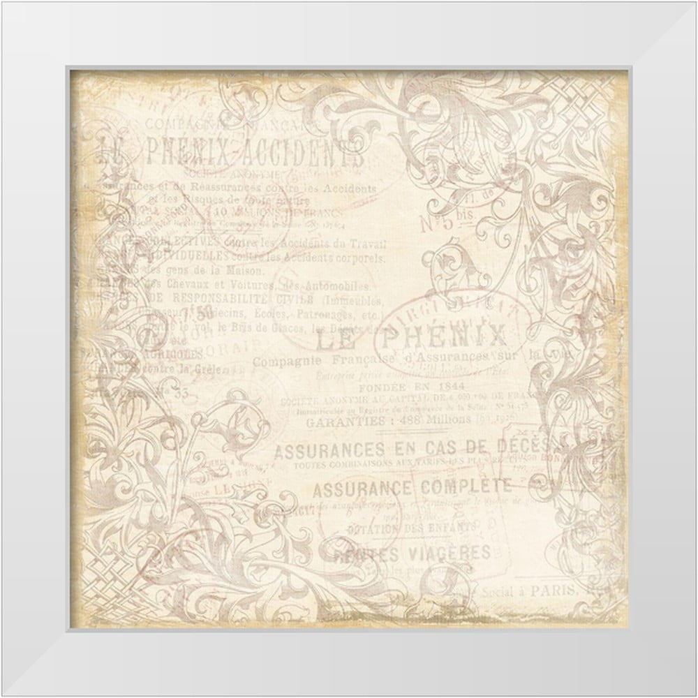 Grey, Jace 15x15 White Modern Wood Framed Museum Art Print Titled ...