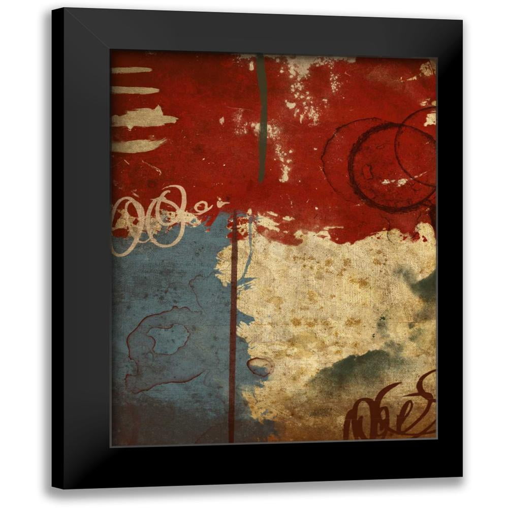 Grey, Jace 15x18 Black Modern Framed Museum Art Print Titled - Abstract ...