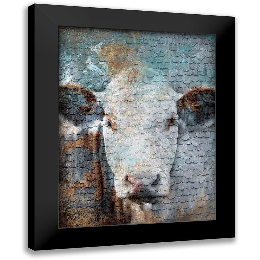 Grey, Jace 15x18 Black Modern Framed Museum Art Print Titled - Cow ...