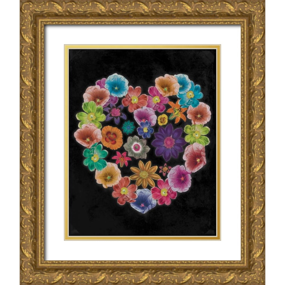 Grey, Jace 15x18 Gold Ornate Wood Framed with Double Matting Museum Art ...