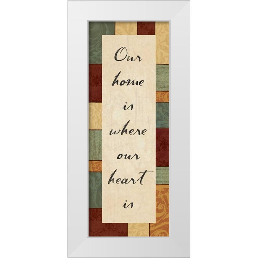 Grey, Jace 15x32 White Modern Wood Framed Museum Art Print Titled - Our ...