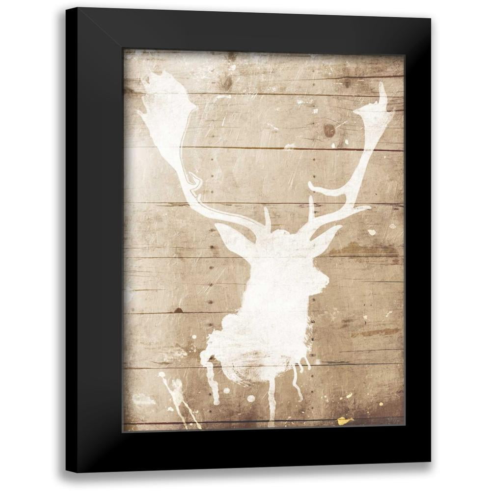 Grey, Jace 17x24 Black Modern Framed Museum Art Print Titled - Deer ...