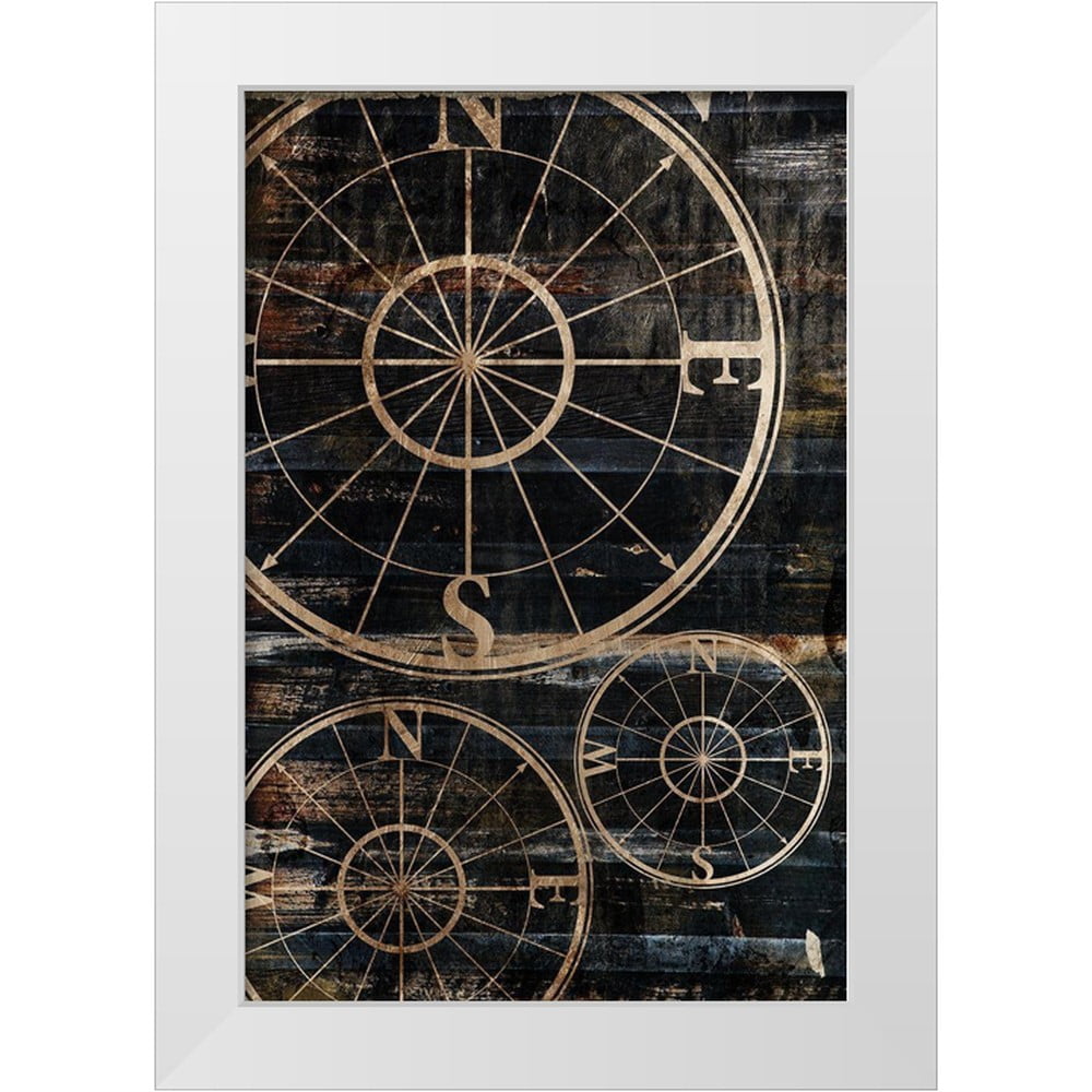 Grey, Jace 17x24 White Modern Wood Framed Museum Art Print Titled ...