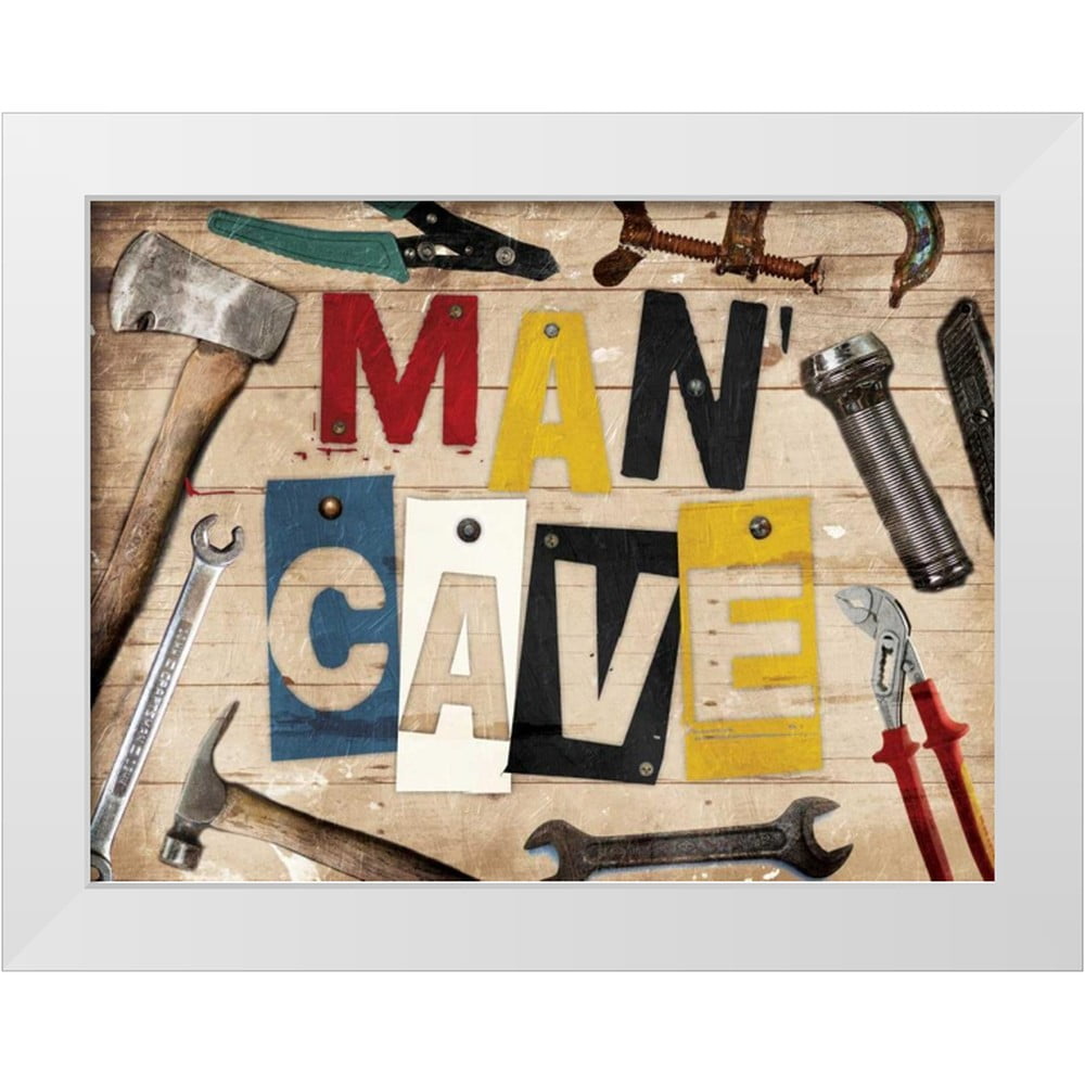 Grey, Jace 18x15 White Modern Wood Framed Museum Art Print Titled - Man ...