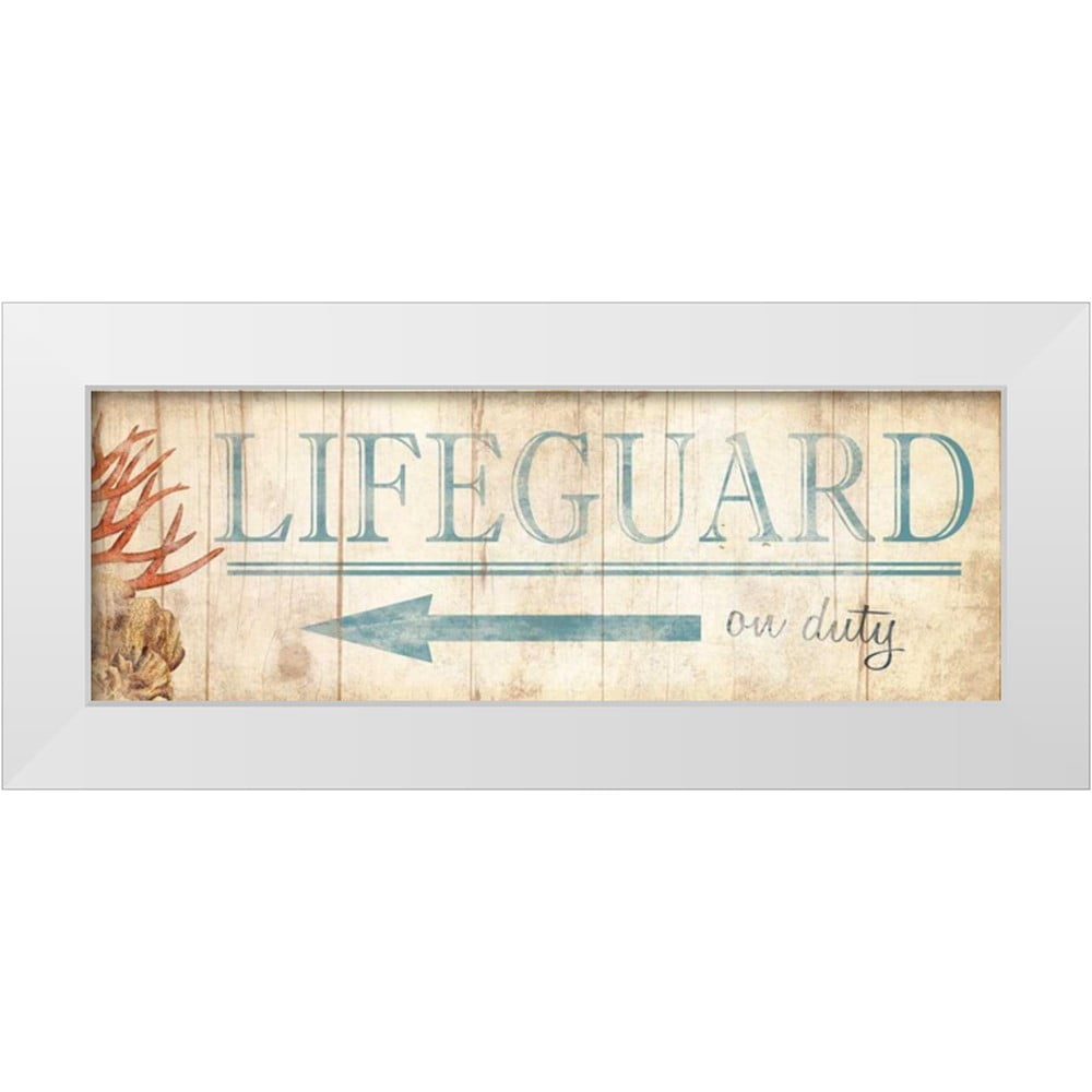 Grey, Jace 18x9 White Modern Wood Framed Museum Art Print Titled ...