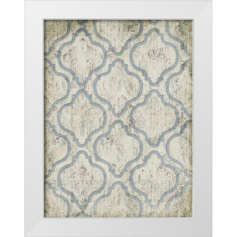 Grey, Jace 19x24 White Modern Wood Framed Museum Art Print Titled ...