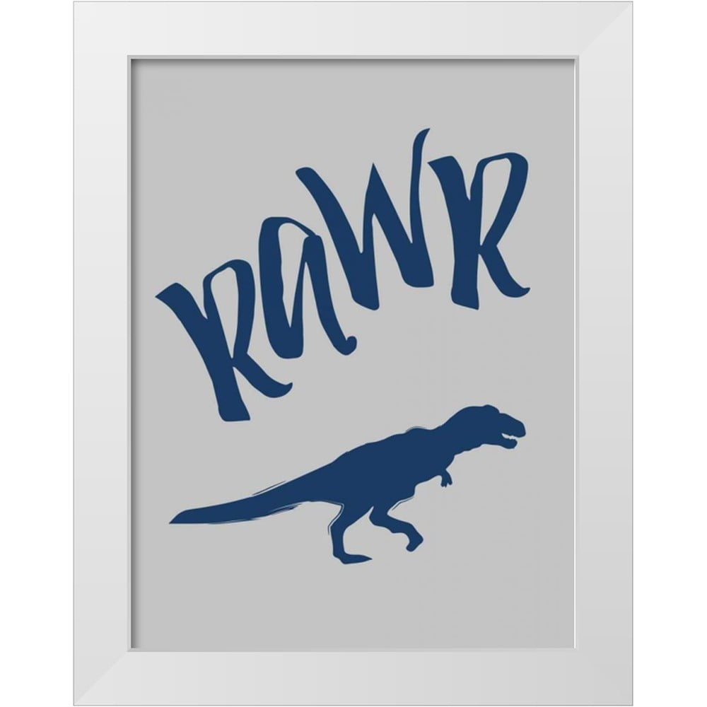 Grey, Jace 19x24 White Modern Wood Framed Museum Art Print Titled ...