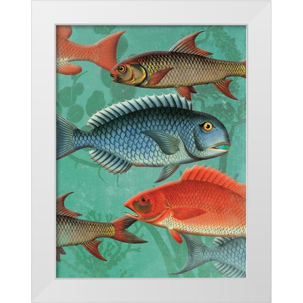 Grey, Jace 19x24 White Modern Wood Framed Museum Art Print Titled ...