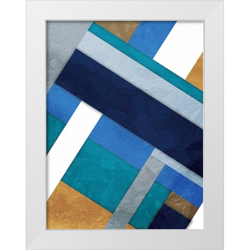Grey, Jace 19x24 White Modern Wood Framed Museum Art Print Titled ...