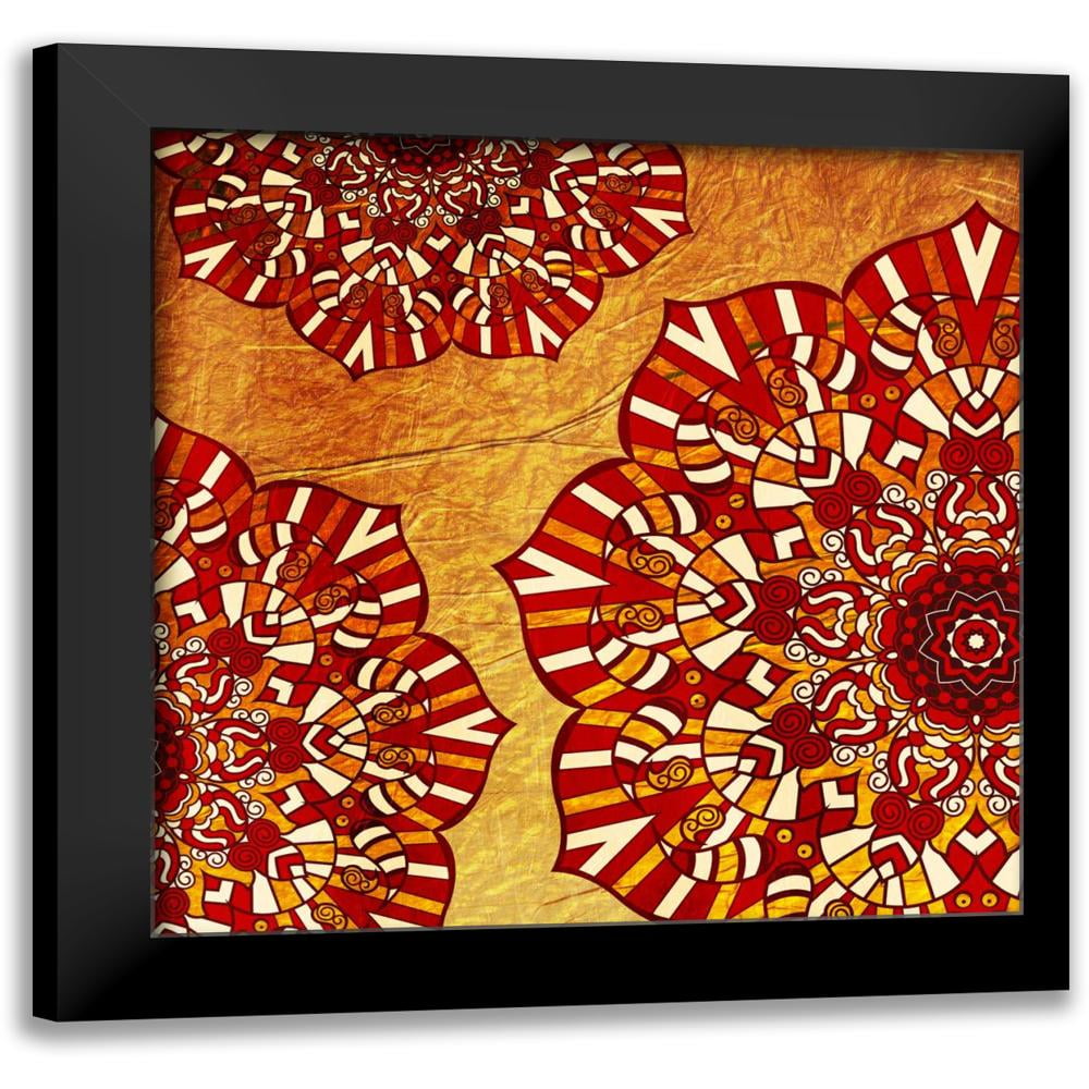 Grey, Jace 20x20 Black Modern Framed Museum Art Print Titled - Fire ...